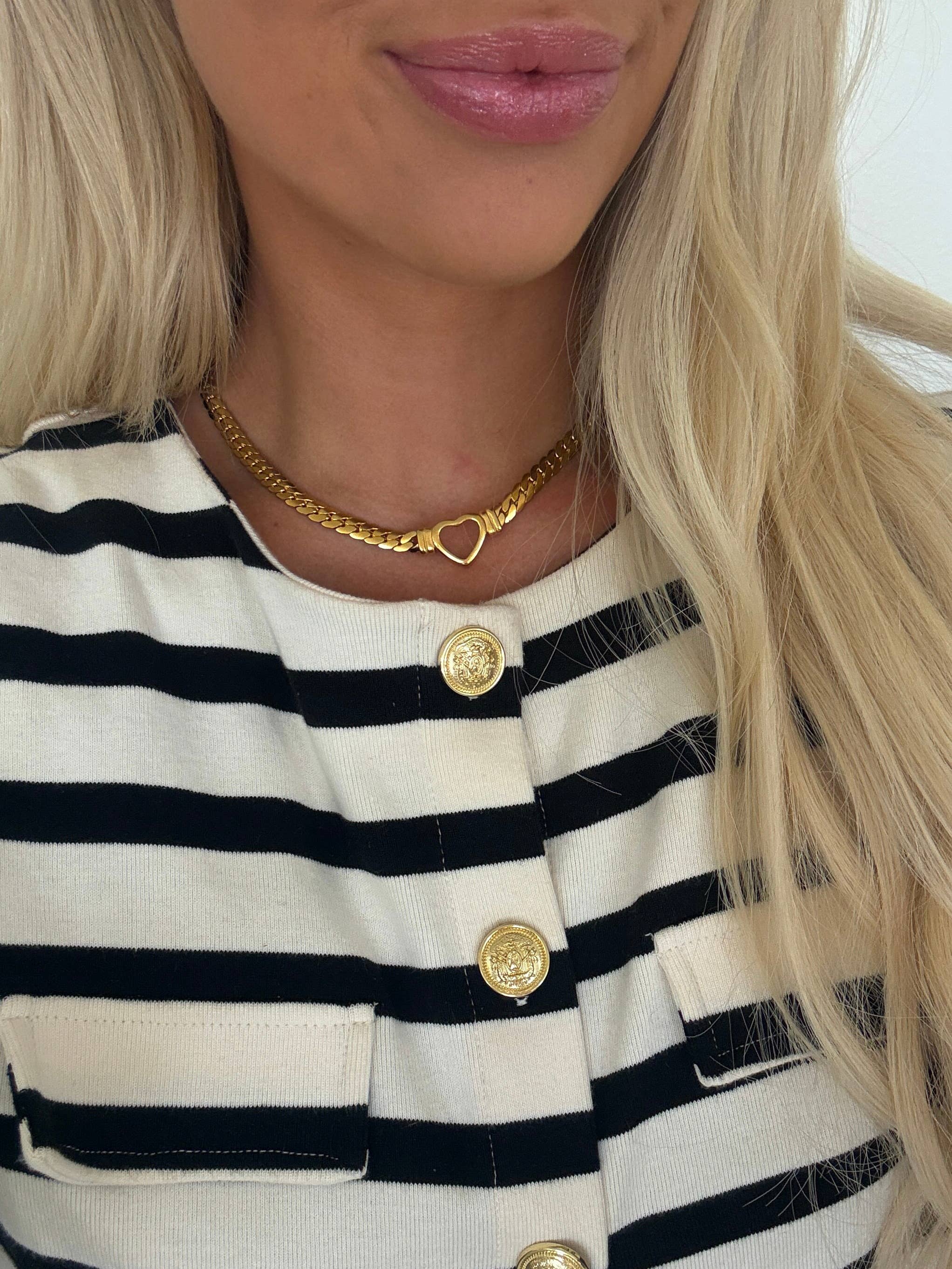 SMALL OPEN HEART NECKLACE – All About Me